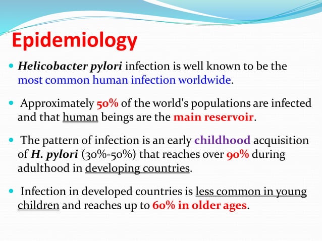 Helicobacter pylori and Peptic Ulcer disease | PPTX