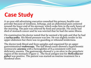 Helicobacter pylori and Peptic Ulcer disease | PPTX