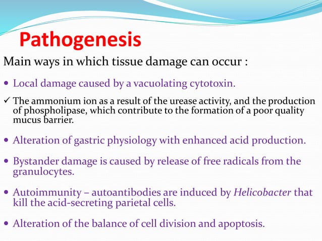 Helicobacter pylori and Peptic Ulcer disease | PPTX