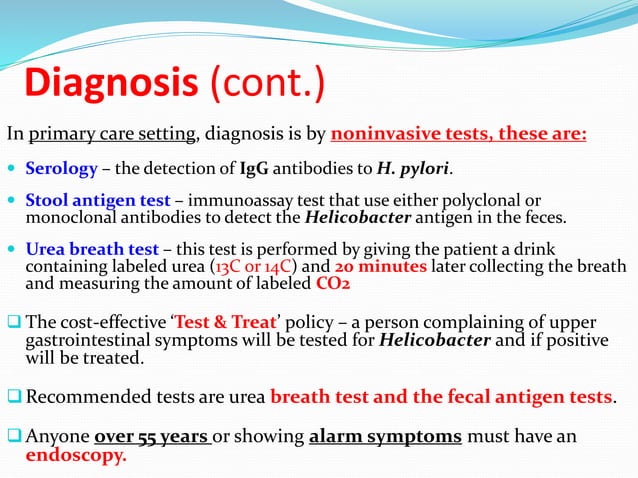 Helicobacter pylori and Peptic Ulcer disease | PPTX