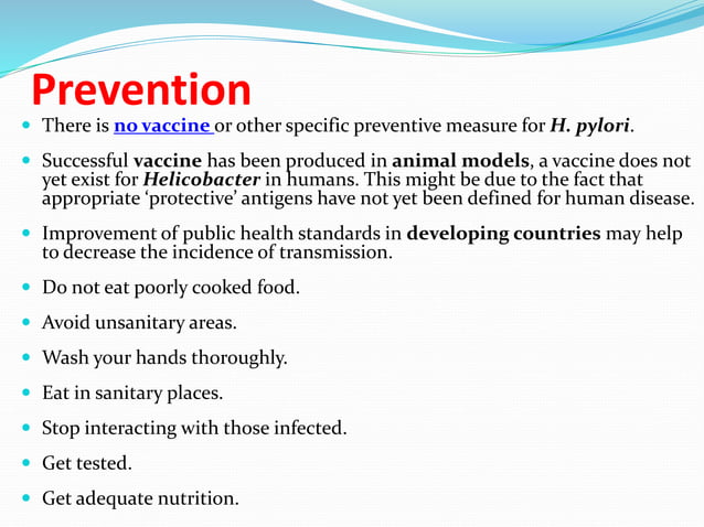 Helicobacter pylori and Peptic Ulcer disease | PPTX