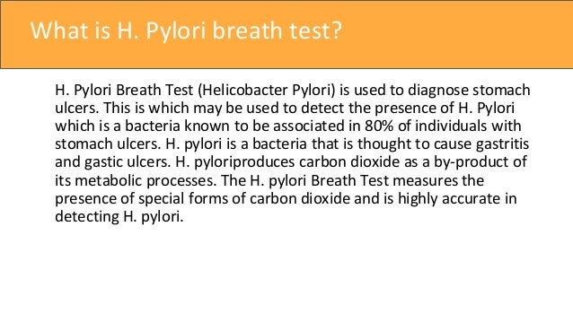H. Pylori Breath Test