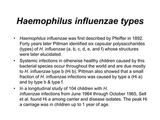 H. influenza | PPTX