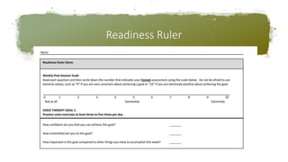 Readiness for change and the stages of change model | PPTX