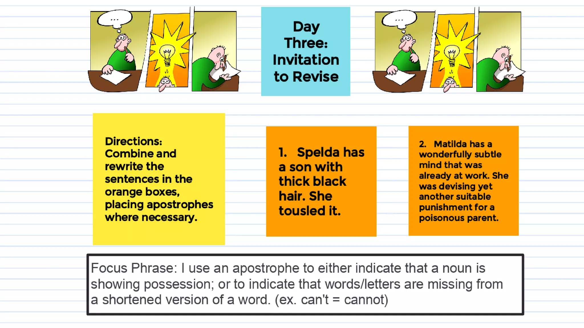 H.s. apostrophes possession and contraction (1) | PPT