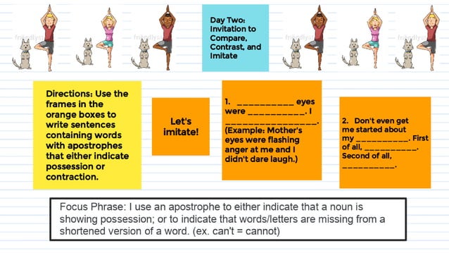 H.s. apostrophes possession and contraction (1) | PPT