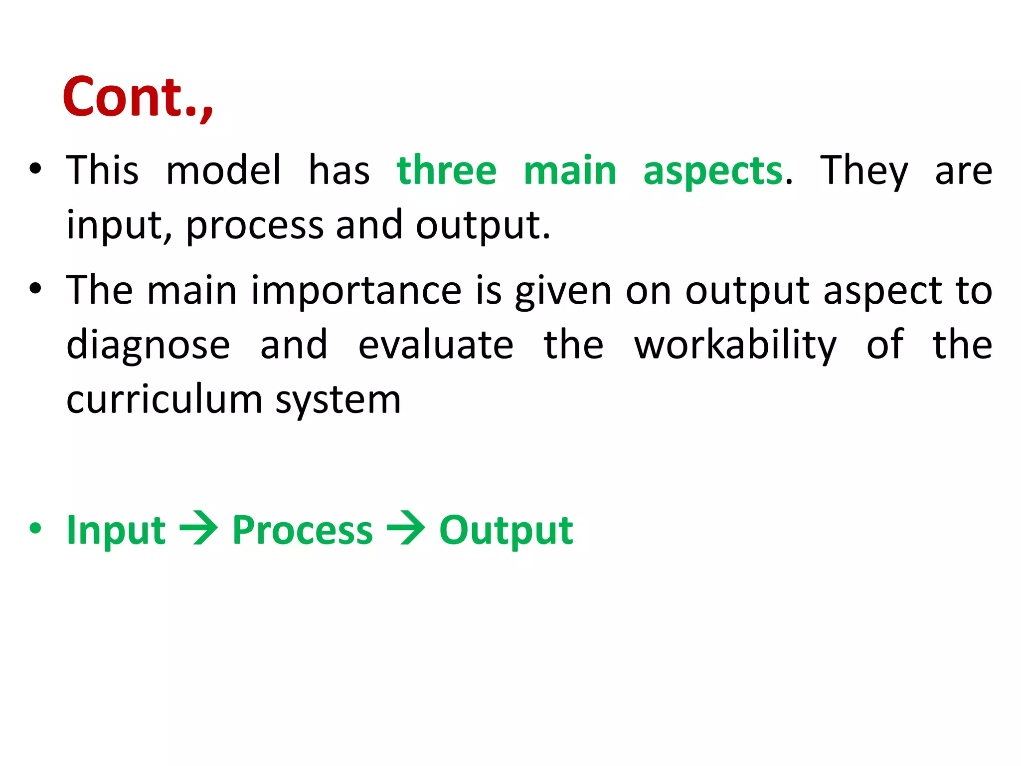 Saran's curriculum model | PDF | Educational Assessment | Education