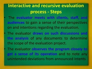 Stake's Model of curriculum Evaluation | PPTX