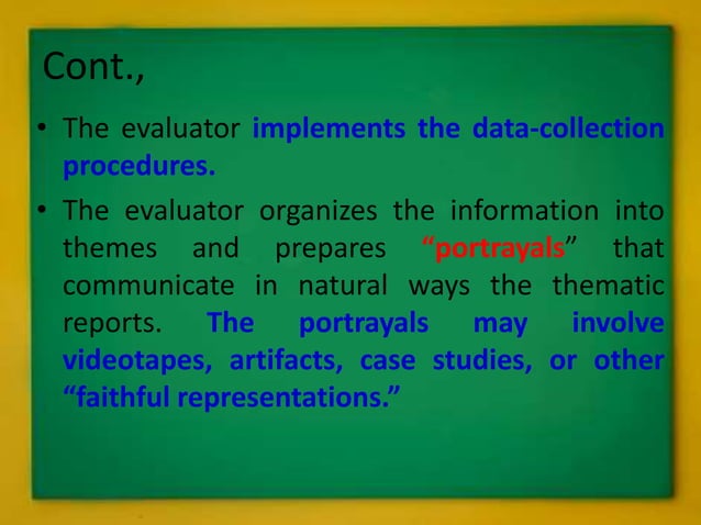 Stake's Model of curriculum Evaluation | PPTX