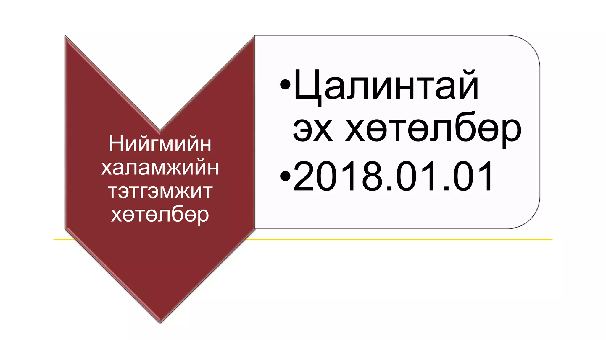 Цалинтай ээж хөтөлбөрийн анализ Ppt