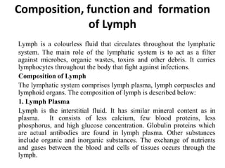 Lymphatic system by yogesh patel GRYIP borawan | PDF