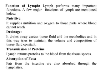 Lymphatic system by yogesh patel GRYIP borawan | PDF