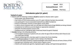 H.-pylori infection. H.-pylori infection. | PPTX