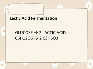Types of Fermentation Types of Fermentat | PPTX