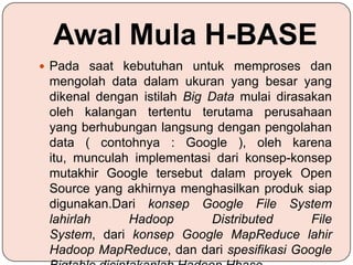 HBASE NoSQL | PPTX