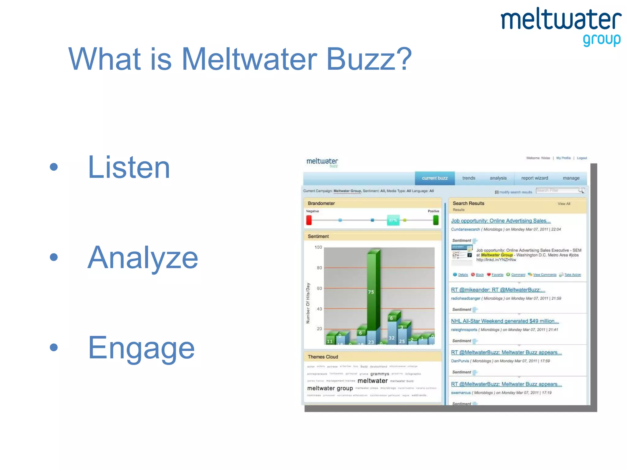 How can Meltwater Buzz help monitor your brand? | PDF