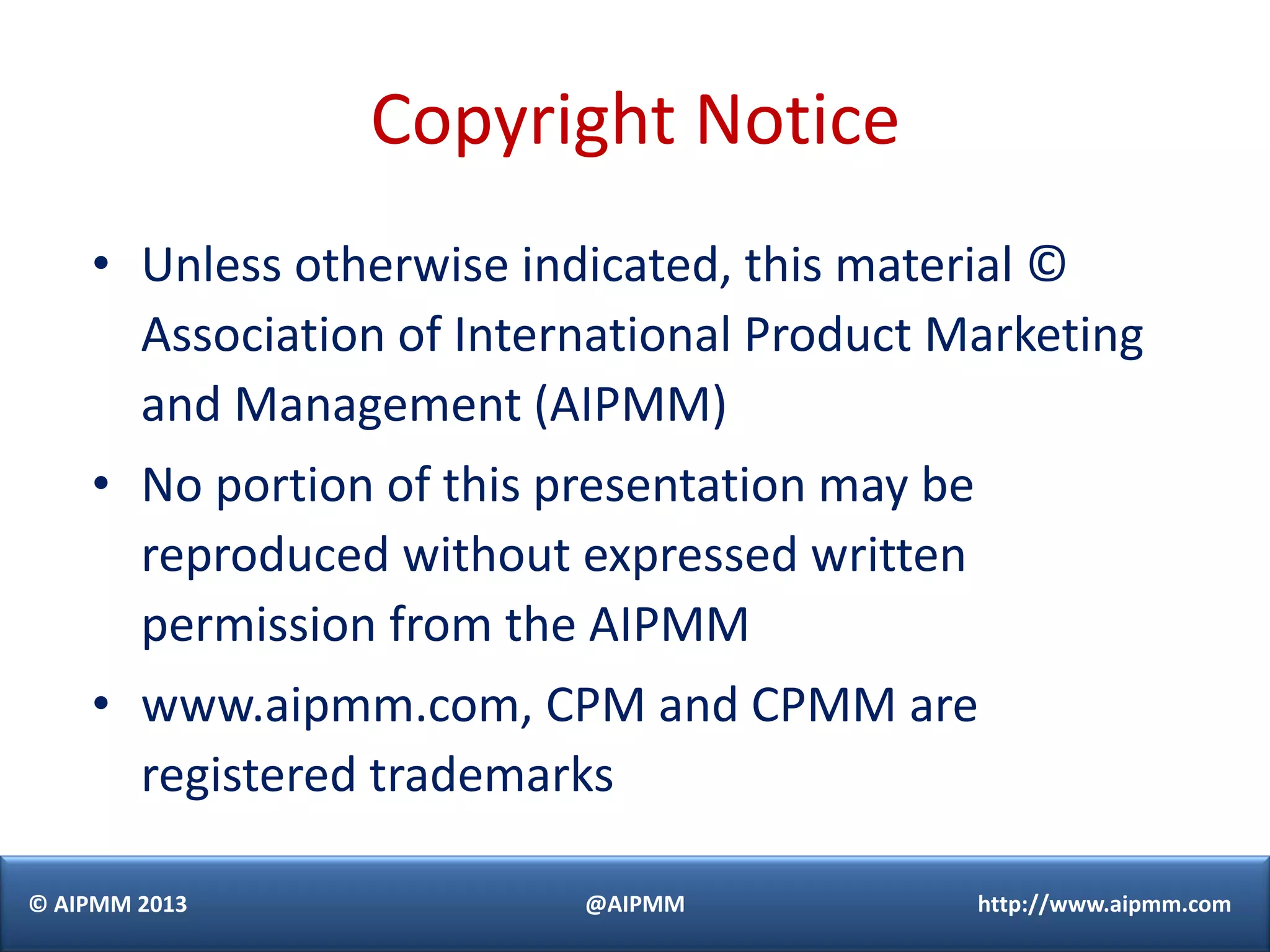 NIH PM Community Presentation - H. Del Castillo, AIPMM ProdBOK Contributor | PPTX