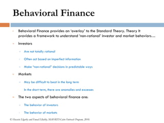 Behavioral Finance | PPT