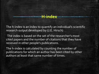 H-index.pptx