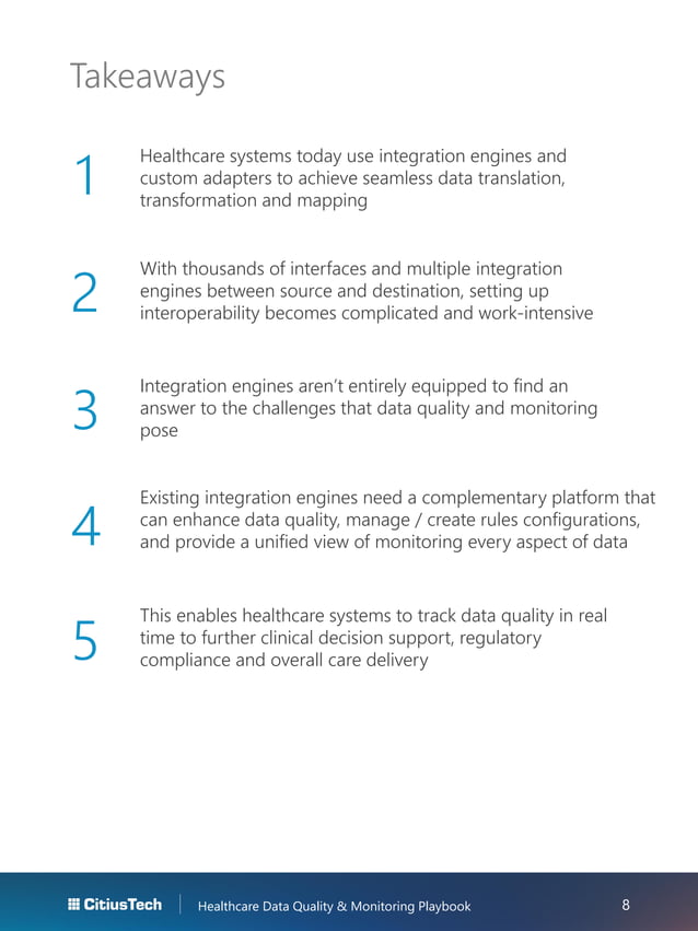 Healthcare Data Quality & Monitoring Playbook | PDF | IT and Internet Support | Internet
