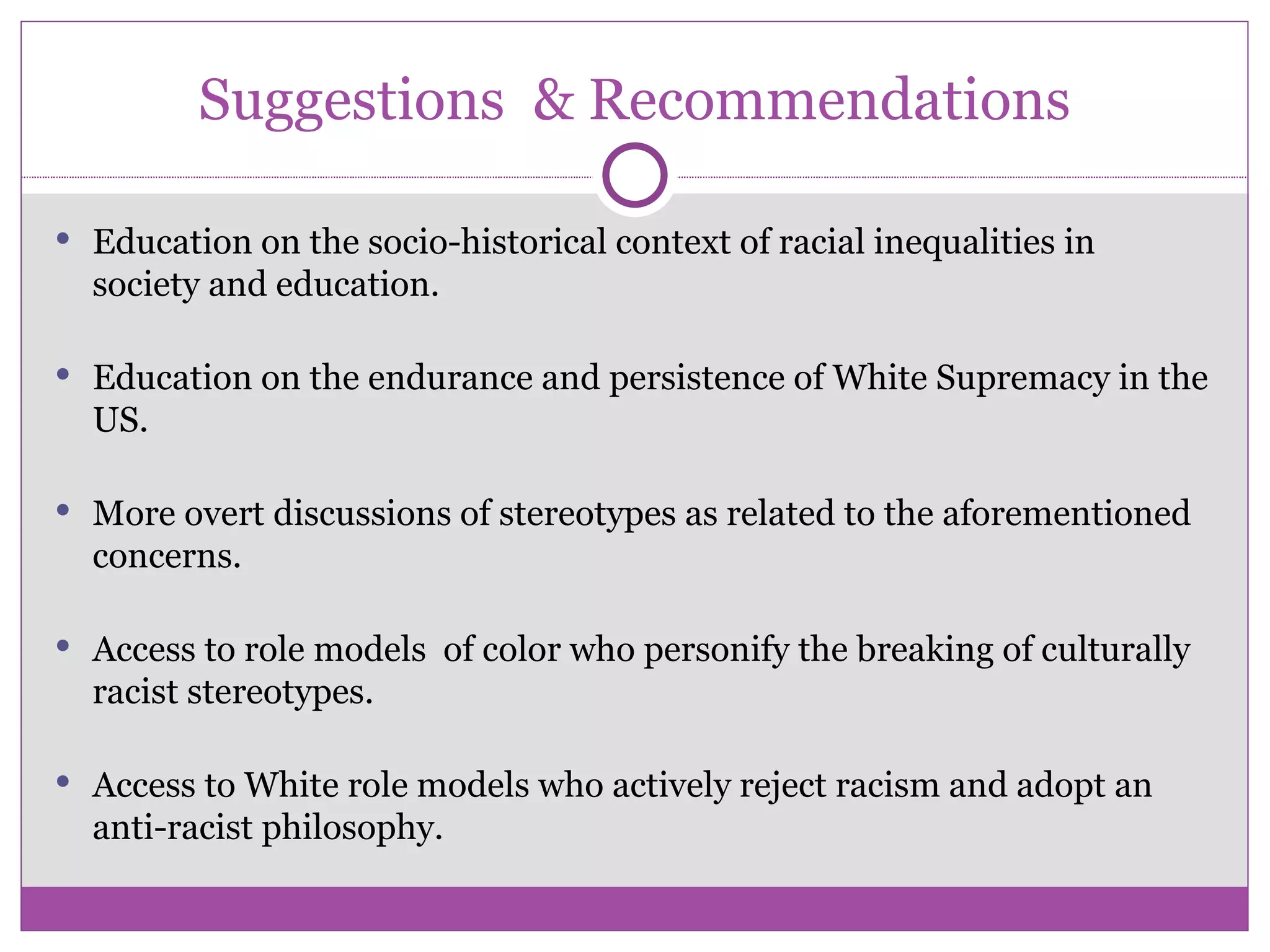 Internalized Racism and Academic Success: Understanding the Role of ...