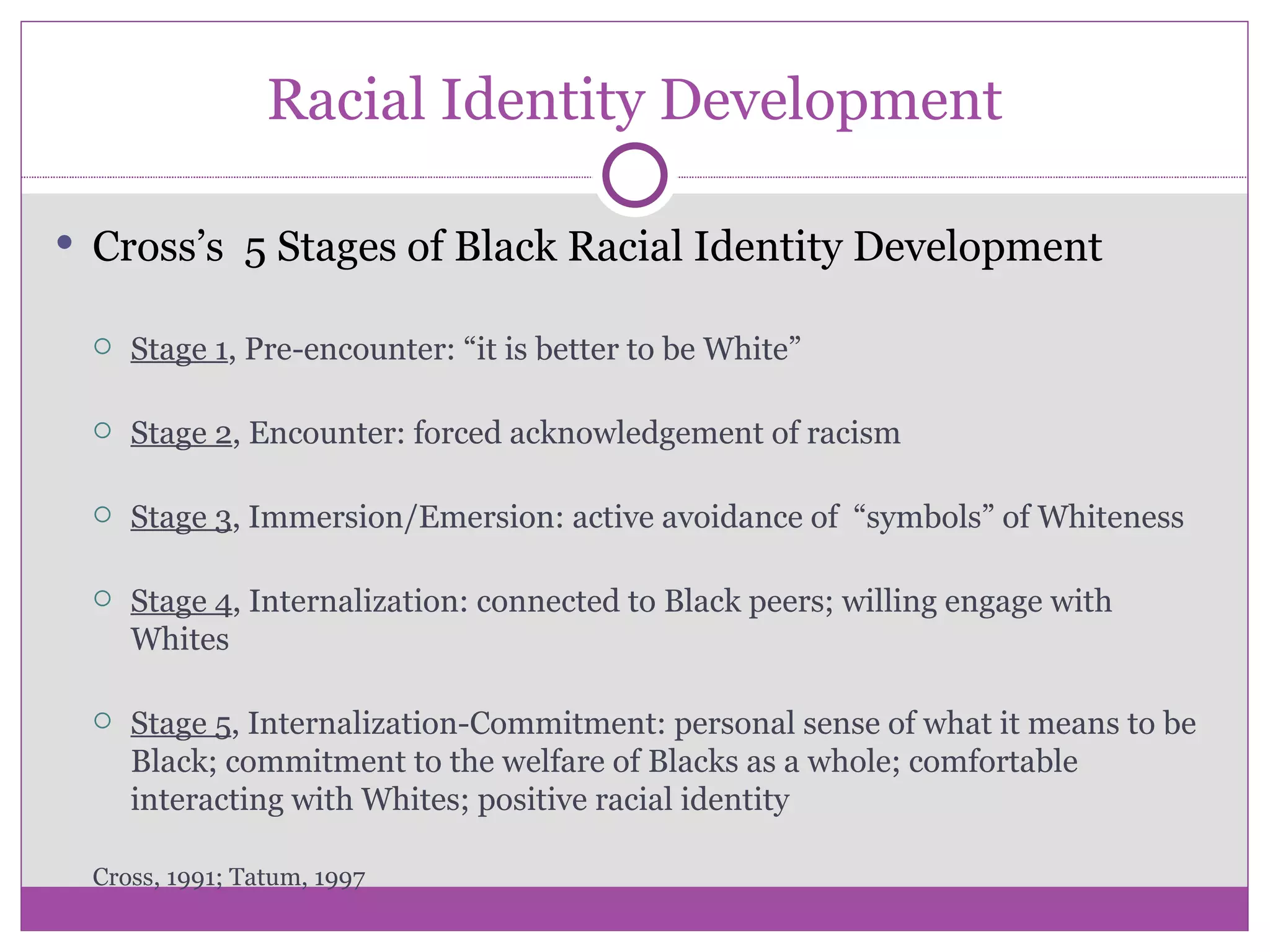 Internalized Racism and Academic Success: Understanding the Role of ...