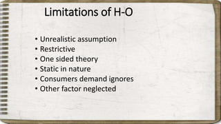 H o theory | PPTX