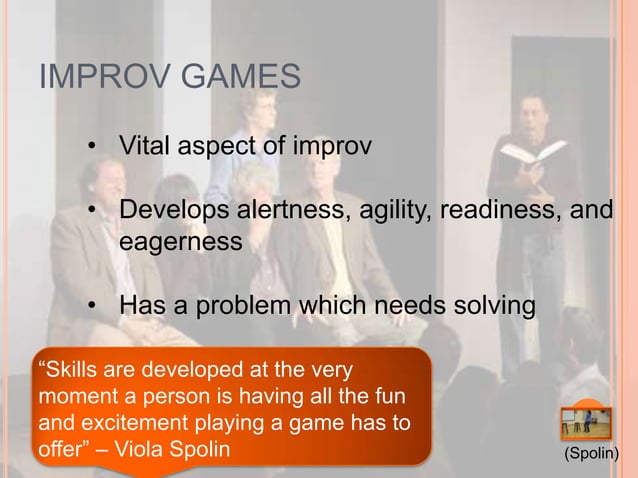 Theatrical Improvisation Final Slides | PPTX