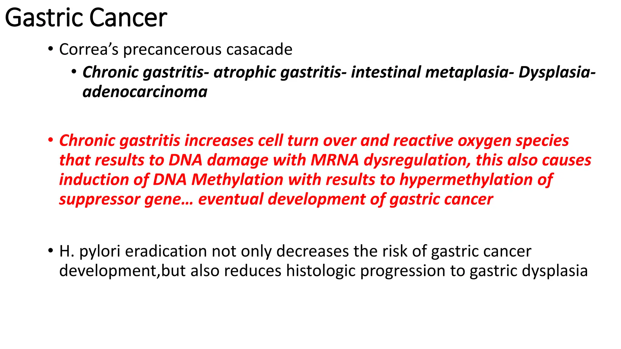 Helicobacter Pylori current medical management, | PPT