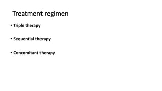 Helicobacter Pylori current medical management, | PDF