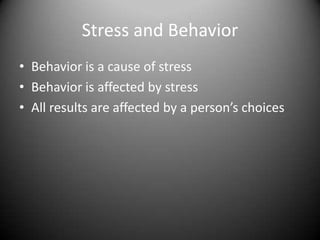 Stress Management SGP | PPT