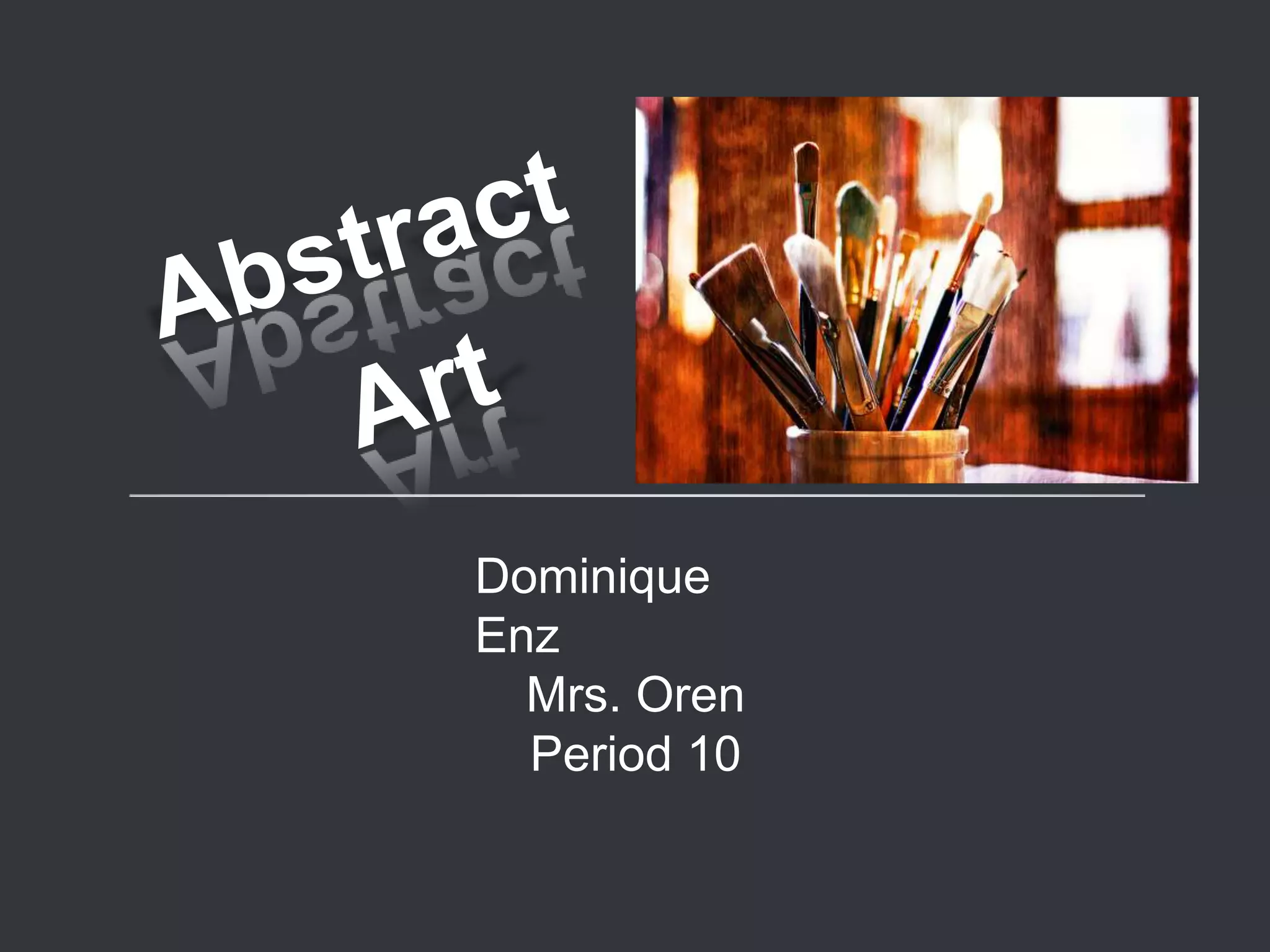 Abstract Art sgp power point | PPTX