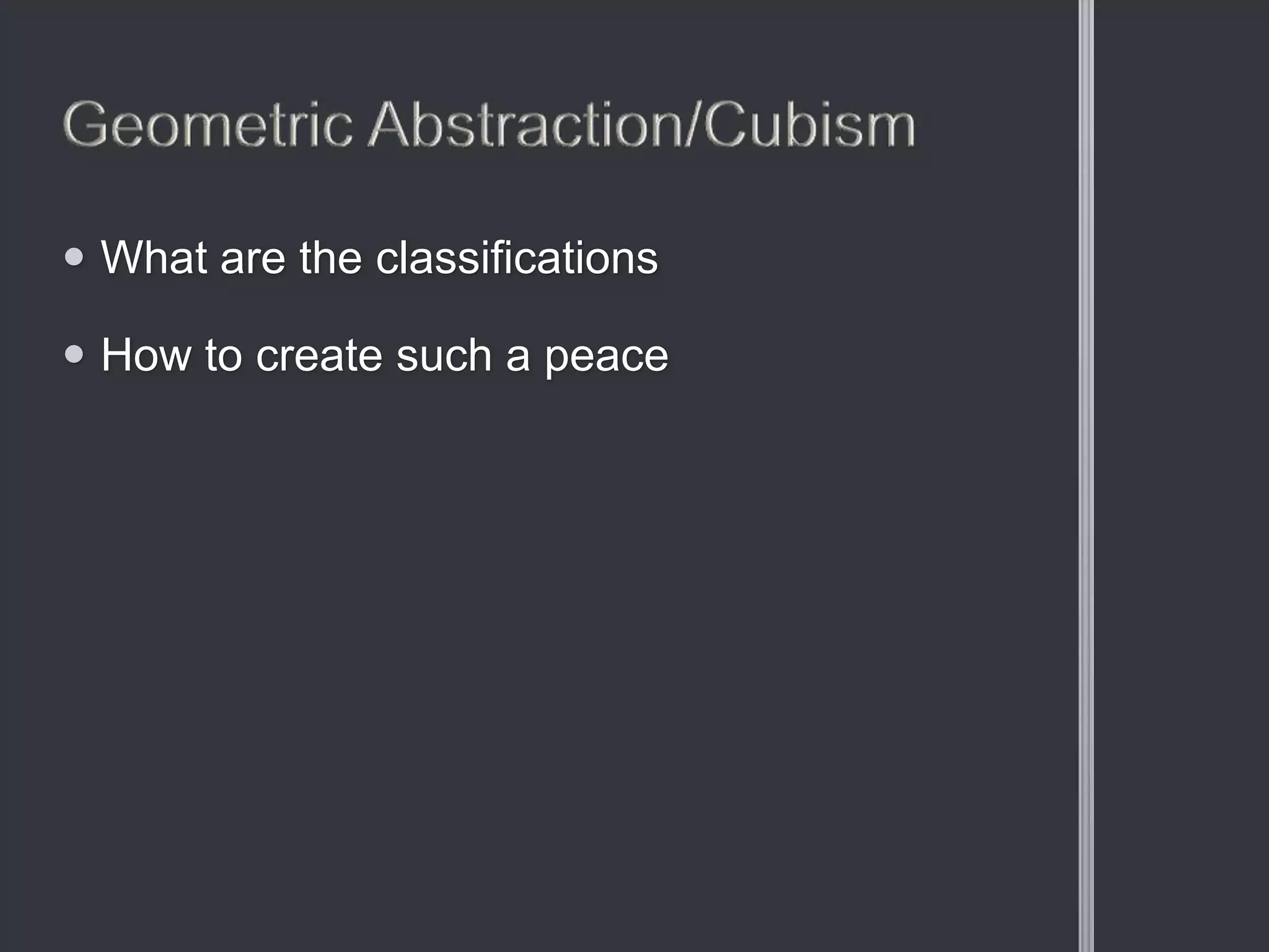 Abstract Art sgp power point | PPTX