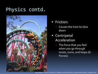 SGP Roller Coaster Physics | PPTX