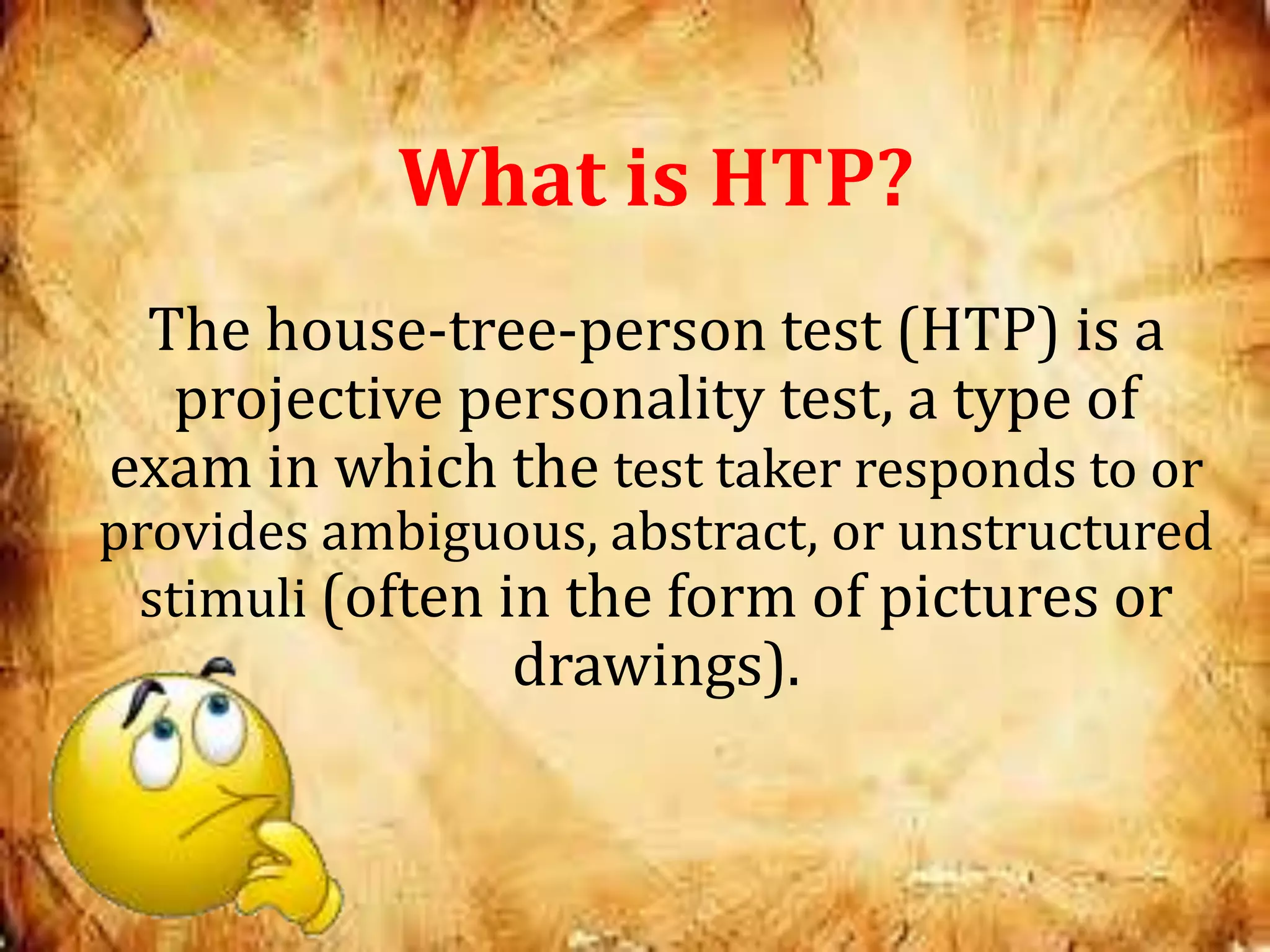 H-T-P (House Tree Person) | PPTX