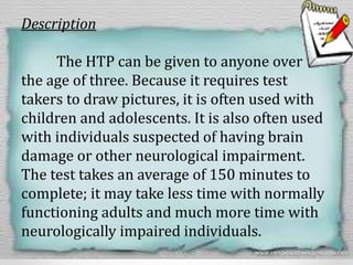 H-T-P (House Tree Person) | PPTX