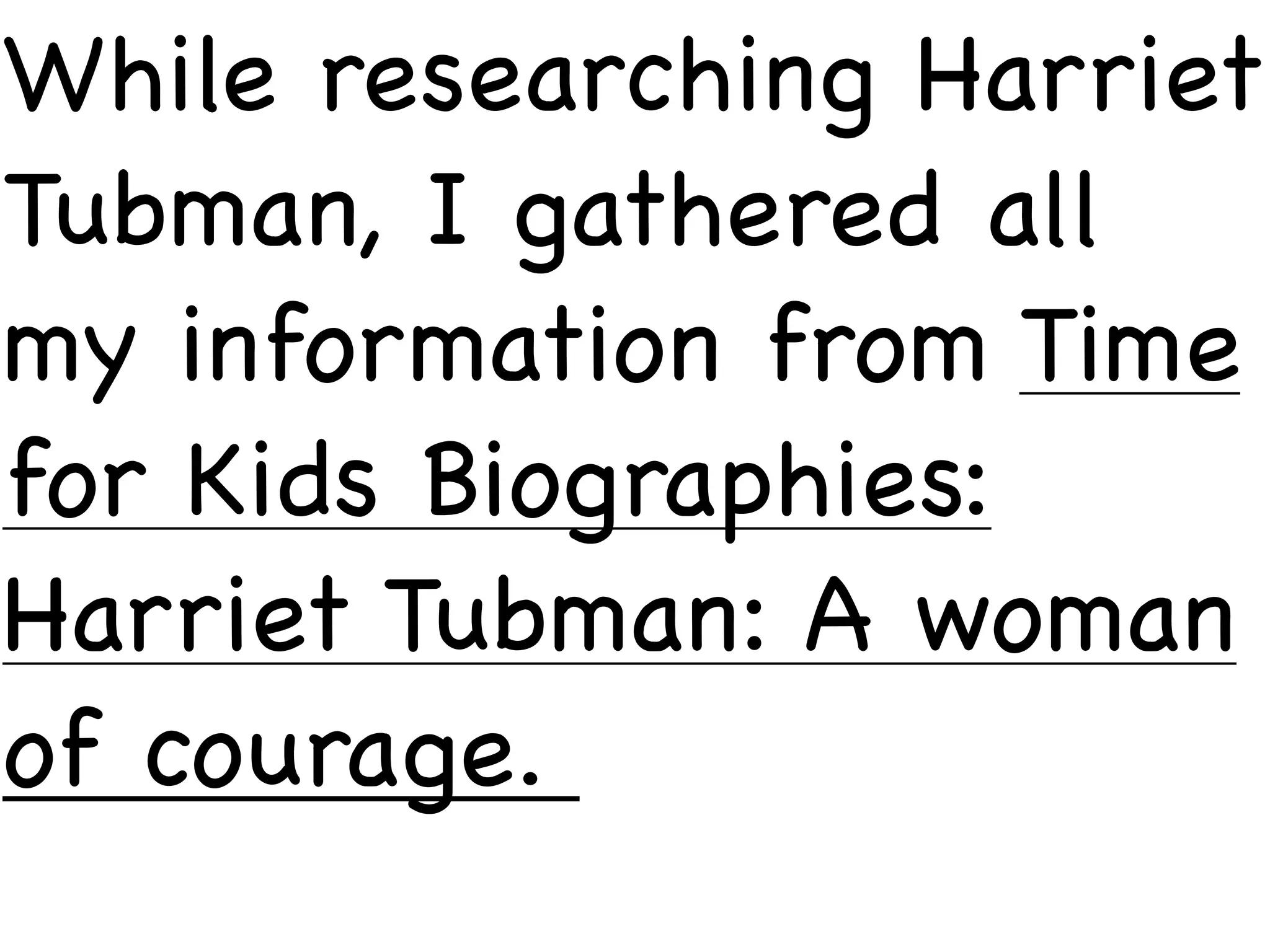 Harriet Tubman | KEY