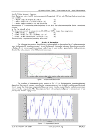Dynamic Power Factor Correction in a Non Linear Environment | PDF