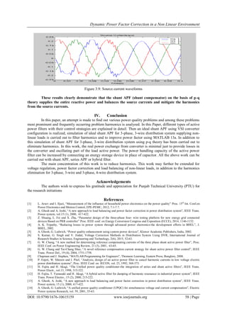 Dynamic Power Factor Correction in a Non Linear Environment | PDF