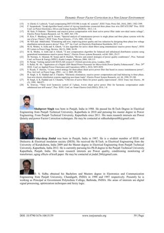 Dynamic Power Factor Correction in a Non Linear Environment | PDF