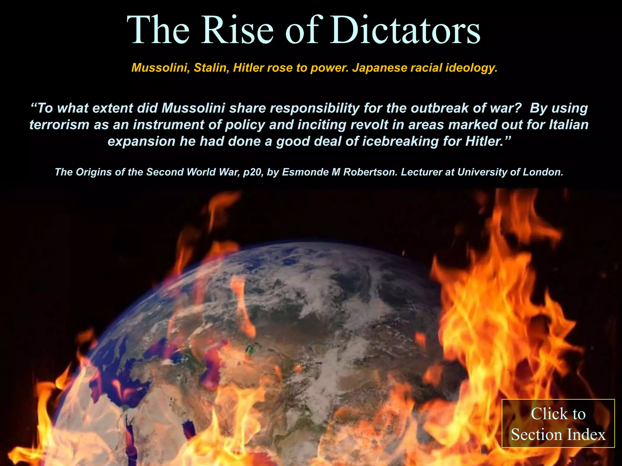 The History of the Second World War - WW II | PPSX