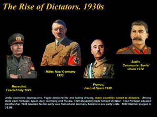 The History of the Second World War - WW II | PPSX