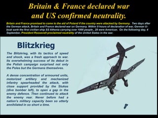 The History of the Second World War - WW II | PPSX