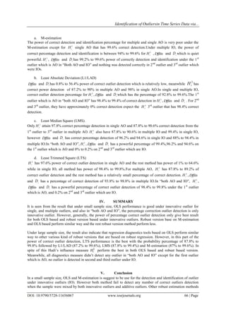 Identification of Outliersin Time Series Data via Simulation Study ...