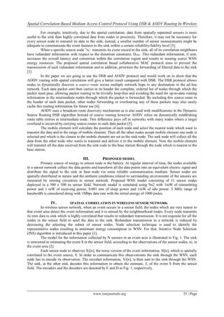 Spatial Correlation Based Medium Access Control Protocol Using DSR & AODV Routing In Wireless ...