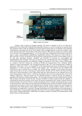 Cloudburst Predetermination System | PDF