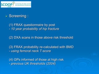 Osteoporosis 2016 | The SCOOP study – Do we now have a rationale to ...