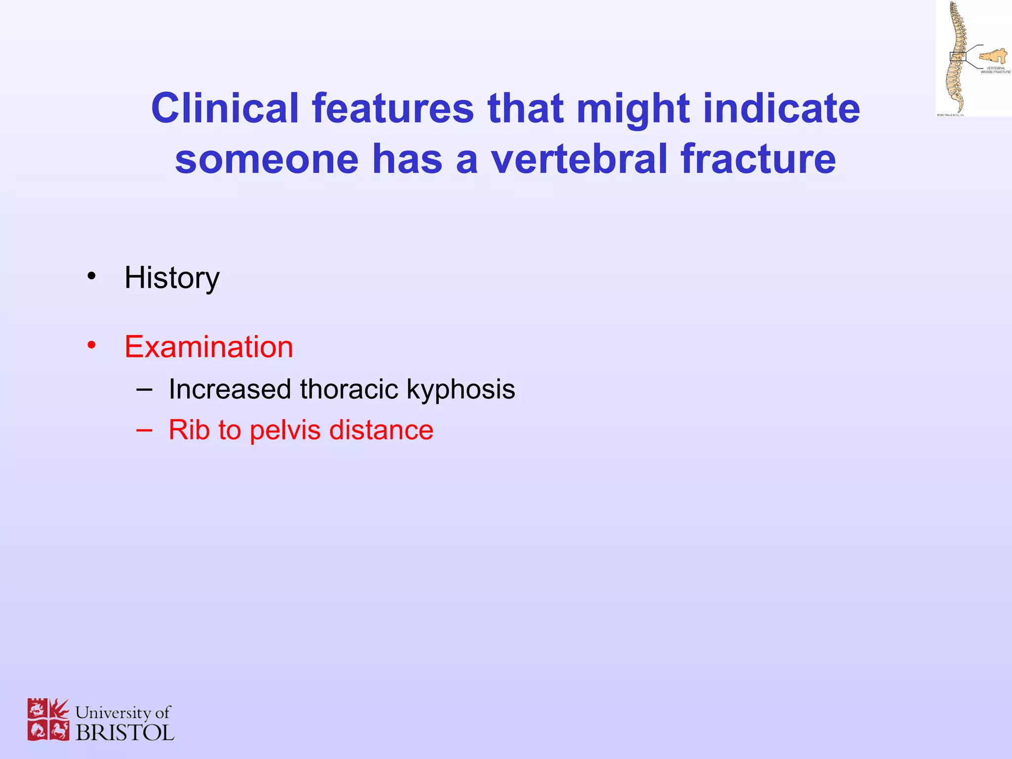 Osteoporosis 2016 | Fracture Risk Assessment: Vertebral fractures: Dr ...