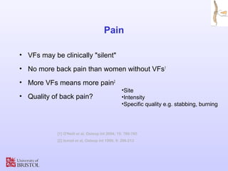 Osteoporosis 2016 | Fracture Risk Assessment: Vertebral fractures: Dr ...