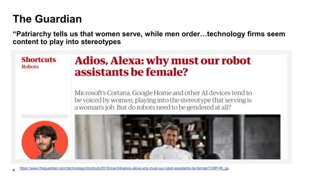 Alexa, Siri and female robots: can education help women to fight sexist ...
